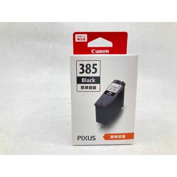 CanonPIXUS 純正インクカートリッジBC-385 ブラック 標準容量★適合機種★TS6630TS6730▼状態未開封・未使用品（外箱に多少のダメージがある場合がございます）※有効期限切れ品ですアウトレット品につき保証はありません。ご...
