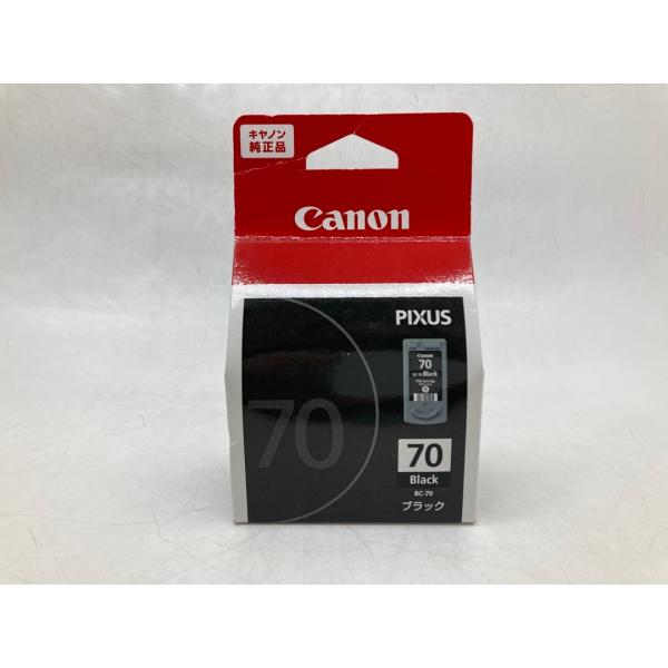 CanonPIXUS インクカートリッジBC-70 BlacK（ブラック）★適合機種★iP1700/iP2200iP2500/iP2600MP170/MP450MP460/MP470▼状態未開封・未使用品（外箱に多少のダメージがある場合がご...
