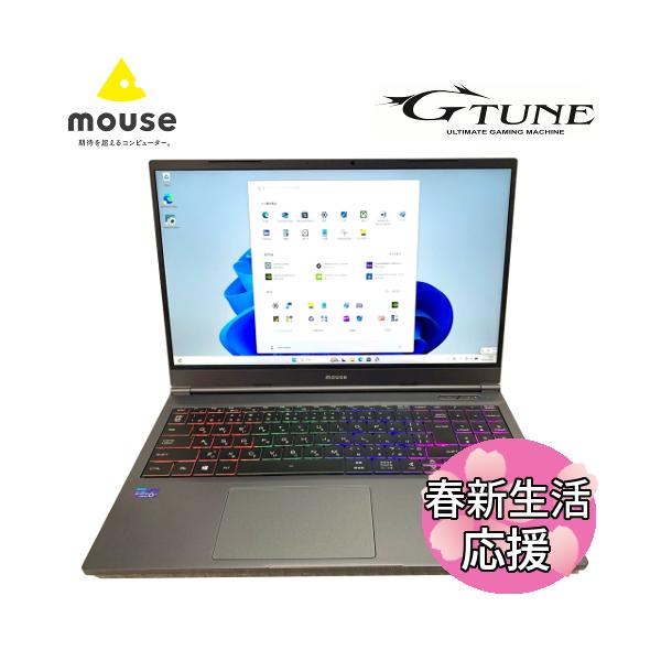 マウスコンピューター G TUNE型番：E5-165-TGLAB-H★基本スペックCPU：Core i7-11800H 2.3GHzメモリ：32GBストレージ：SSD 1TB NVMe光学ドライブ：なしグラフィック：Intel UHD / ...