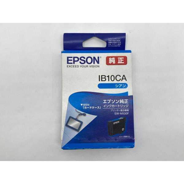 EPSON 純正インクカートリッジIB10CA シアン機種★EW-M530F▼状態未開封・未使用品※有効期限切れ品ですアウトレット品につき保証はありません。ご了承の上、ご購入ください。※インクに起因する故障についても当店の保証はありません。