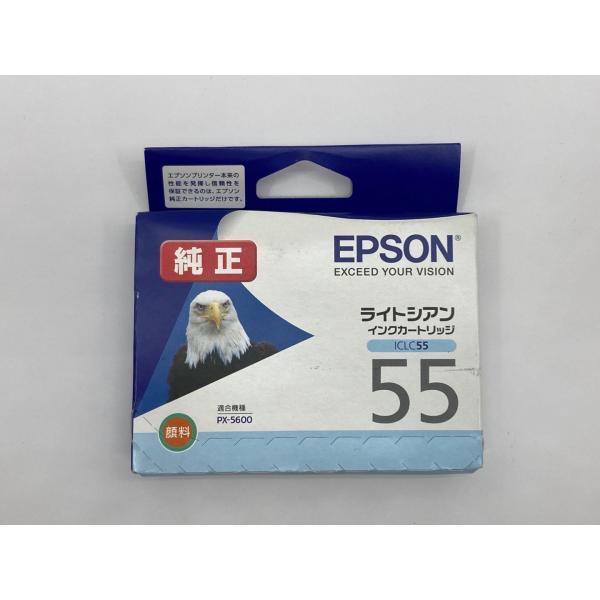 EPSON 純正インクカートリッジICLC55 ライトシアン機種★PX-5600▼状態未開封・未使用品※有効期限切れ品です多少の外箱の劣化がございます。アウトレット品につき保証はありません。ご了承の上、ご購入ください。※インクに起因する故障...