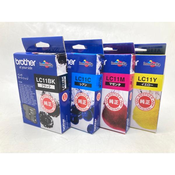 brother 純正インクカートリッジLC11 各色（ブラック、シアン、マゼンタ、イエロー）★適合機種★DCP-165C/385C/390CN/J515NDCP-535CN/595CN/J715NMFC-490CN/495CN/J615NM...
