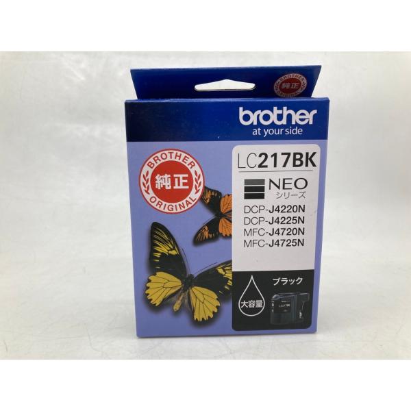 brother 純正インクカートリッジ 大容量LC217BK　ブラック★適合機種★DPC-J4220N/J4225NMFC-J4720N/J4725N▼状態未開封・未使用品※有効期限切れ品ですアウトレット品につき保証はありません。ご了承の上...