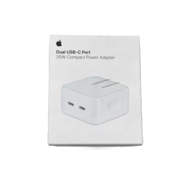 Apple純正デュアルUSB-Cポート搭載35Wコンパクト電源アダプタMNWM3AM/AA2571デュアルUSB-Cポート搭載35Wコンパクト電源アダプタを使えば自宅、オフィス、外出先などで、2台のデバイスを同時に充電できます。コンパクトな...