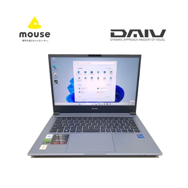 マウスコンピューター DAIV型番：S4I7G60CBBCCW101DEC★基本スペックCPU：Core i7-13700H 2.4GHzメモリ：64GBストレージ：SSD 1TB NVMe光学ドライブ：なしグラフィック：Intel Iri...