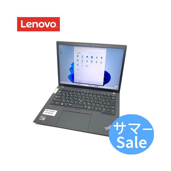 Lenovo ThinkPad X13 Gen2型番：20XJS0AJ06★基本スペックCPU：Ryzen 5 Pro5650U 2.3GHzメモリ：8GBSSD：256GB光学ドライブ：なしグラフィックス：AMD Radeon Graph...