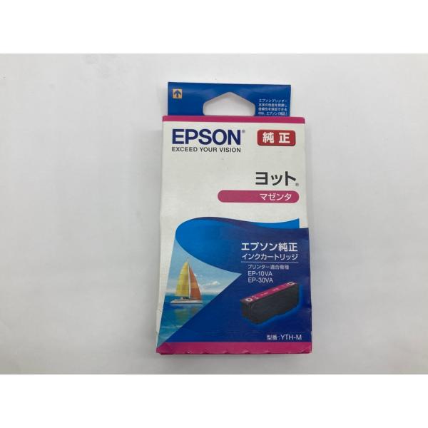 EPSON 純正インクカートリッジYTH-M マゼンタ ヨット機種★EP-10VAEP-30VA▼状態未開封・未使用品※有効期限切れ品ですアウトレット品につき保証はありません。ご了承の上、ご購入ください。※インクに起因する故障についても当店...