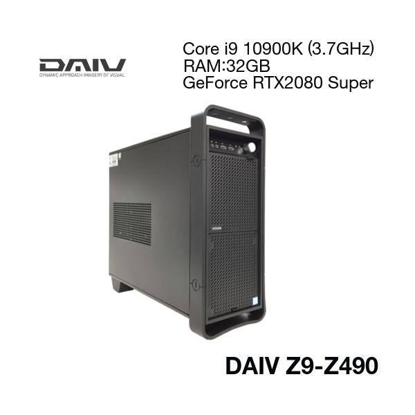 マウスコンピューターDAIV Z9-Z490★基本スペックCPU：Core i9-10900K 3.7GHz メモリ：32GB　ストレ−ジ：NVMe SSD512GB + HDD2TBグラフィック：NVIDIA GeForce RTX208...