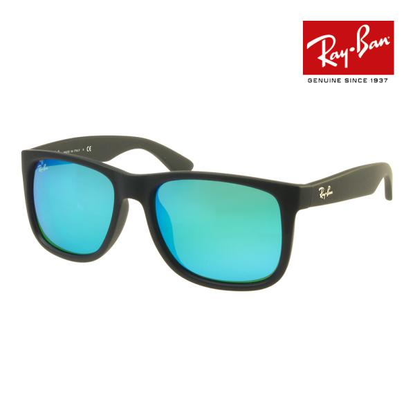 ■ブランド： RAYBAN / レイバン■カテゴリー： サングラス■型番： rb4165f-62255-55■モデル： JUSTIN■ブリッジの種類： ローブリッジフィット■フレーム： ブラック ラバー■レンズ： ライト グリーン ブルー ...