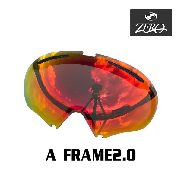 ■ブランド ： ZERO / ゼロ■カテゴリー ： オークリー ゴーグル 用 交換レンズ■型番 ： yzrl-afrm2-redm■モデル ： A FRAME 2.0 / エーフレーム■レンズ/可視光線透過率/機能：RED MIRROR レ...