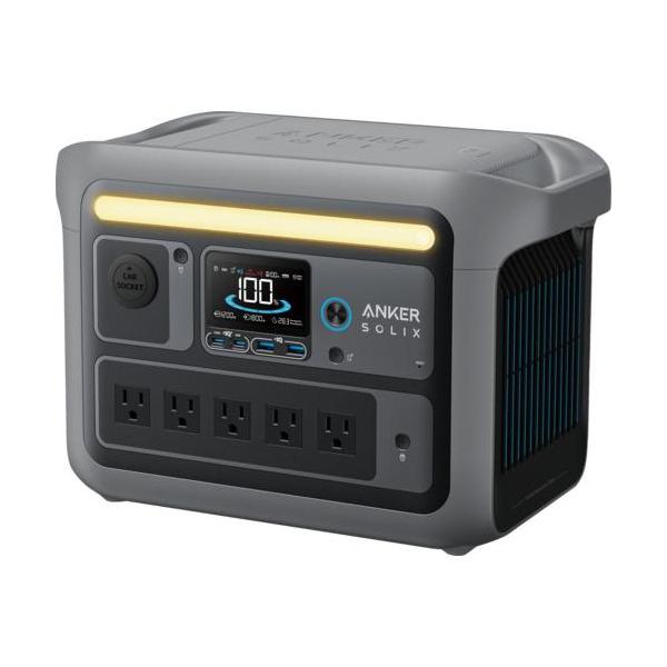 4571411217258業界最高水準の高出力768Whの中容量帯ながら、1200Wを安定して出力できるパワフルな一台です。電気ケトルやドライヤーなど消費電力の高い電化製品もご利用いただけます。※2023年9月時点 700Wh帯において、世...