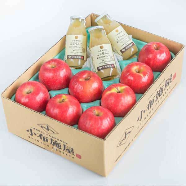 旬のりんごと飲みきりサイズのりんごジュースが詰め合わせになりました当社の果汁100％のりんごジュースは皮ごと絞っておりますので、美味しさはもちろん、食物繊維や血圧を下げると言われているカリウム、またポリフェノールの一種のりんご酸が含まれてお...