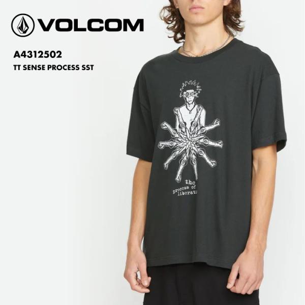 VOLCOM/ボルコム メンズ 半袖 Tシャツ TT SENSE PROCESS SST 2025 SPRING A4312502ゆったりとしたリラックスフィットの厚手のプレミアムコットンブレンドTシャツ。斬新な反射スクリーンプリントが目を...