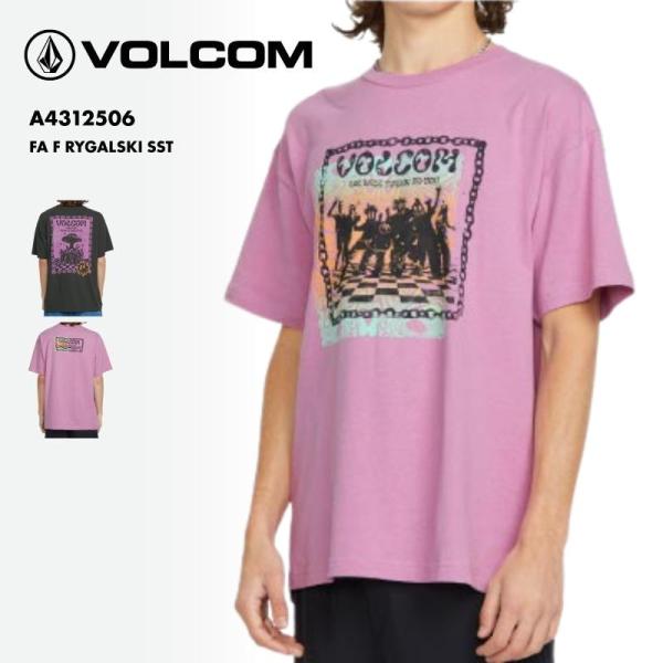 VOLCOM/ボルコム メンズ 半袖 Tシャツ FA F RYGALSKI SST 2025 SPRING A4312506ルーズフィットのメンズ半袖Tシャツです。注目のアーティスト Filip Rygalskiによるアートデザイン。内側に...