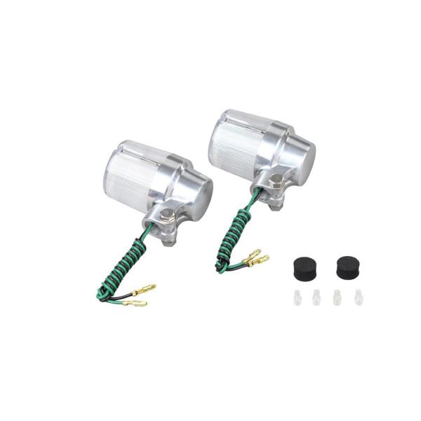 POSH Faith ポッシュ フェイス キャストスーパーバイクタイプ（2個入り）電球無し S球 シルバーボディ/クリアーレンズ 093131-23