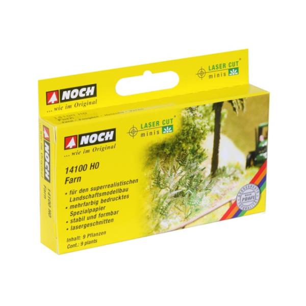 正規品 カトー 鉄道模型 NOCH （HO）レーザーカット植物-シダ 00114100