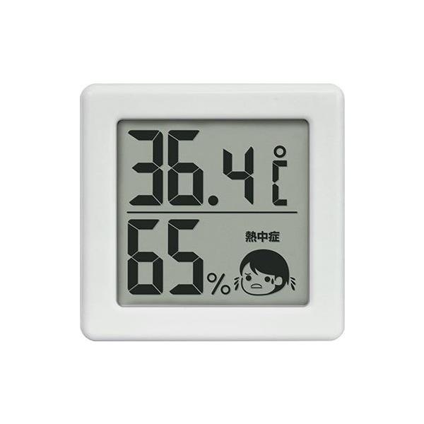 dretec ドリテック 小サイデジタル温湿度計 コンパクトサイズ O-420WT