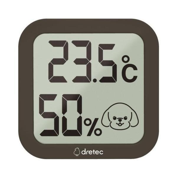dretec ドリテック ペット用温湿度計  O-443DBRPT