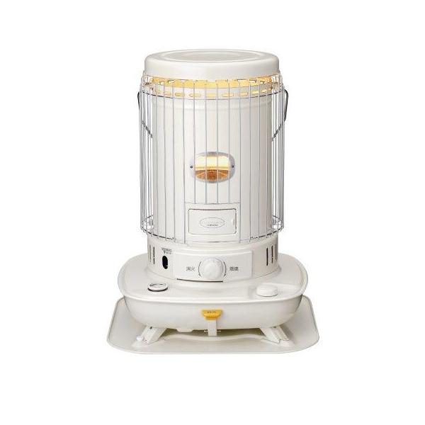 電源（100V）不要な暖房機。停電・防災時の備えとしてもおすすめします。広いスペースをまるごと暖房。遠赤外線炎筒とホワイトフレームが身体をしんから温めます。本体サイズ(幅×高さ×奥行)mm : 幅460×高さ598×奥行460mm本体重量(...