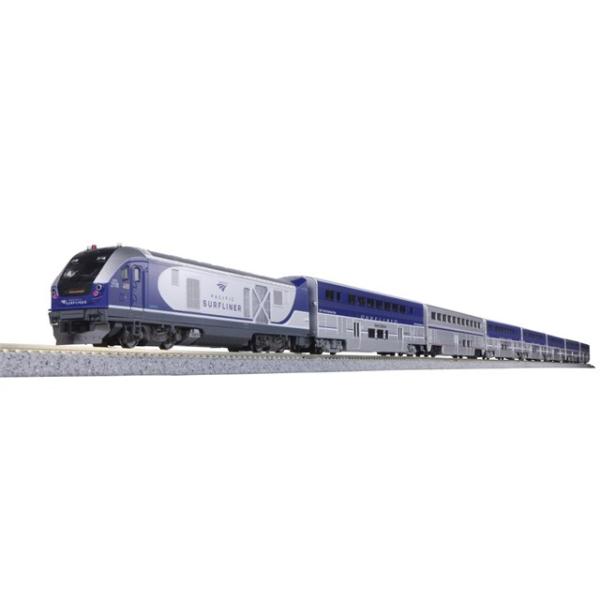正規品 KATO カトー Nゲージ (N)SC-44 Charger, Amtrak Pacific Surfliner 8 Unit Set 106-9010