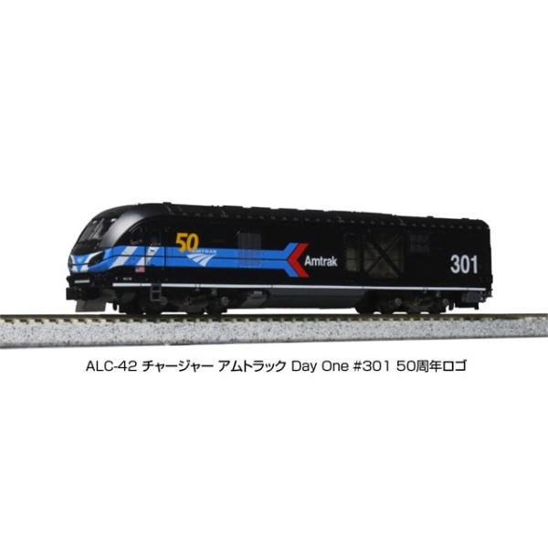 正規品 KATO カトー Nゲージ ALC-42 チャージャー Amtrak「Day One」#301 DCCサウンド 176-6050-SJ