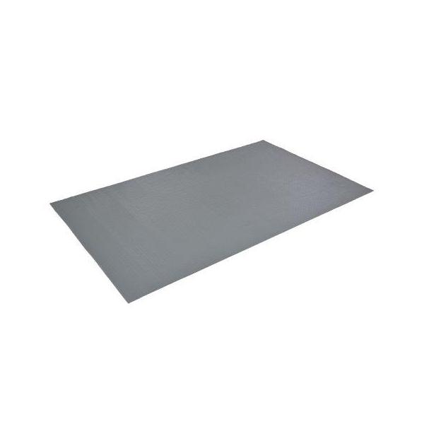 MCハウスの下に敷く縞鋼板風デザインのゴム製マット。ゴムマットにより滑りにくく、車両の安定性が向上。地面からの湿気防止、土や泥等の汚れ防止にもなります。MCハウス以外にも、メンテナンスマットや作業マットとしても使用可能。ゴム製なので、任意の...