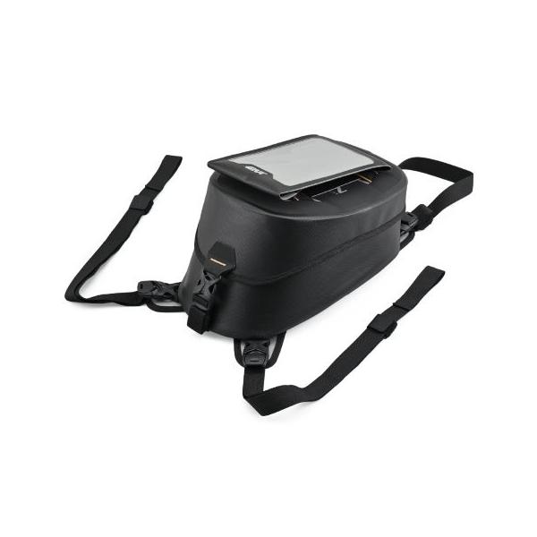 GIVI ジビ デイトナ タンクバッグ 防水 10L スマホホルダー付き ベルト固定 CANYONシリーズ GRT728 ブラック 63440