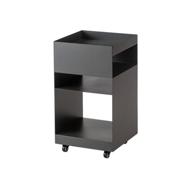 サイドテーブルワゴン カラー : ダークグレー サイドテーブル 東谷 AZUMAYA DM-103DGY