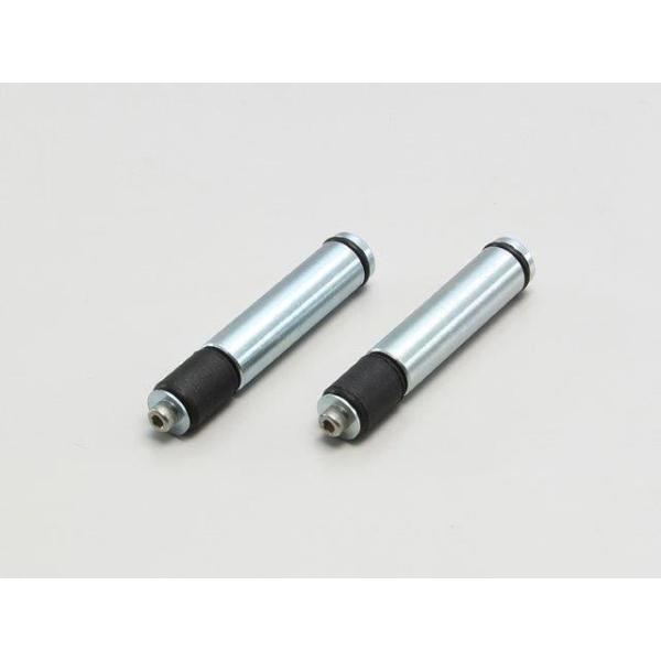 スチール製 外径φ17.8mm ハンドル内収納タイプ<br>内径φ18〜19mmに適合<br>汎用タイプ グリップに伝わるエンジン振動を軽減 セット重量289ｇ<br><br>