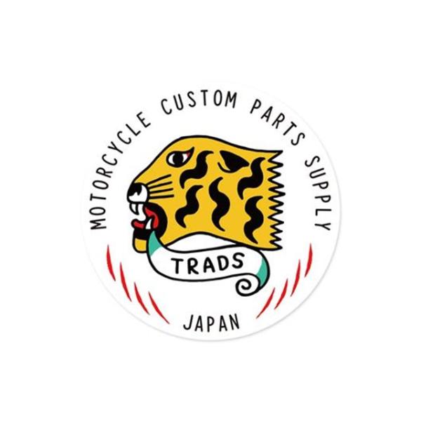 GOODS グッズ TRADS - Tiger Head Stickers TGS-01