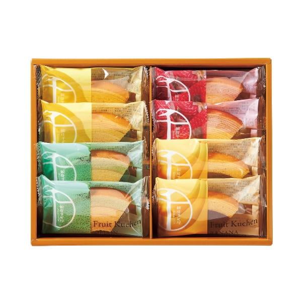 果物の果汁を練り込んだ生地を、一層一層、丁寧に焼き上げました。一層一層丁寧に焼き上げられた生地は、しっとりとした口当たりで深い味わいが広がります。果汁を加えた生地と2層に仕上げました。ティータイムのお供にご堪能ください。▼こちらの商品は、1...