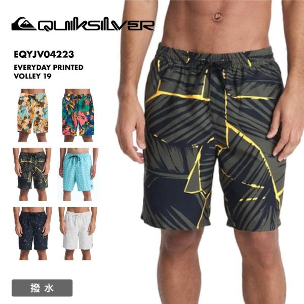 QUIKSILVER/クイックシルバー メンズ サーフパンツ EVERYDAY PRINTED VOLLEY 19 26 SPRING EQYJV04223シーズングラフィックをプリントした総柄デザインのサーフパンツです。柔らかくスエードの...