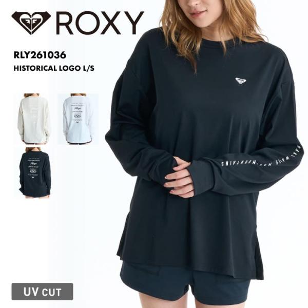 ROXY/ロキシー レディース 長袖 ラッシュガード HISTORICAL LOGO L_S 26 SPRING RLY261036定番シルエットの長袖ラッシュガードです。ブランドのメッセージやアーカイブロゴを散りばめたグラフィックをバック...