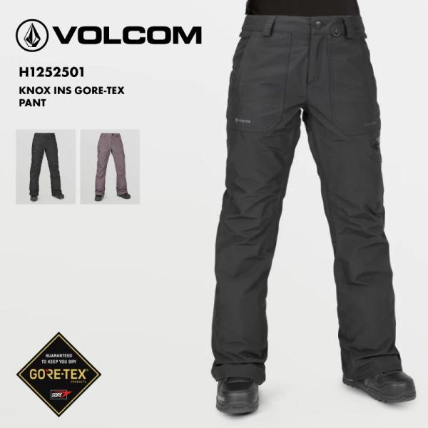 VOLCOM/ボルコム レディース GORE-TEX スノーパンツ KNOX INS GORE-TEX PANT 2025 SNOW H1252501通気性のあるGore-Tex 2Lメンブレンを使用して設計されており,どんな気候でも快適に...
