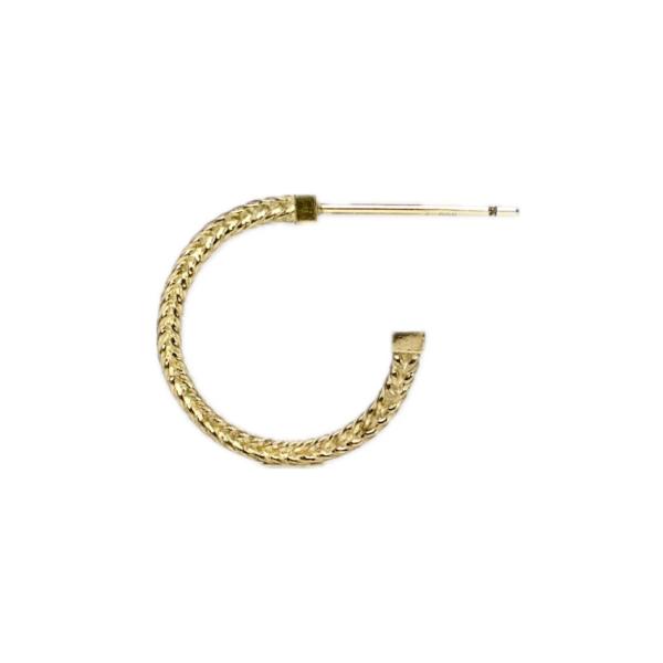 税込11,000円以上お買い上げで通販送料無料。(通常配送料550円) ■BRANDEPHEMERAL [エフェメラル]■ITEMROPE PATTERN PIERCE■SIZE【FREE】直径17mm 太さ2mm ポスト13mm■COMM...