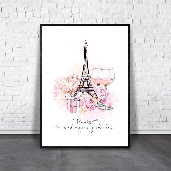 商品情報■デザイン：Fashion(Paris)■バリエーション　□サイズ：A4/B4/A3/B3/A2/B2/A1□セット：ポスター単品/フレームセット(ブラック/ゴールド/シルバー/ホワイト)※B0/A0/B1サイズ、キャンバスプリント...