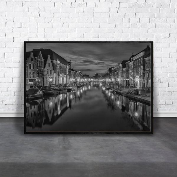 商品情報■デザイン：Rows along the river(河を臨む街並)■バリエーション　□サイズ：A4/B4/A3/B3/A2/B2/A1□セット：ポスター単品/フレームセット(ブラック/ゴールド/シルバー/ホワイト)※B0/A0/B...