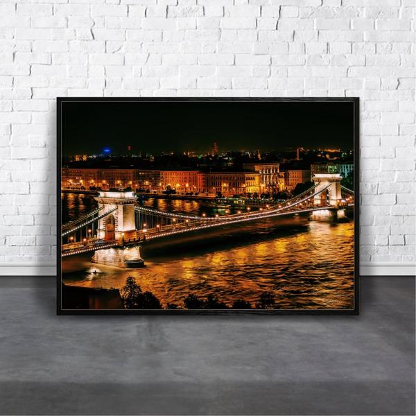 商品情報■デザイン：Szechenyi Chain Bridge(セーチェーニ鎖橋)■バリエーション　□サイズ：A4/B4/A3/B3/A2/B2/A1□セット：ポスター単品/フレームセット(ブラック/ゴールド/シルバー/ホワイト)※B0/...