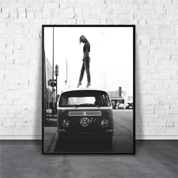 商品情報■デザイン：Volkswagen type 2(フォルクスワーゲン タイプ２)■バリエーション　□サイズ：A4/B4/A3/B3/A2/B2/A1□セット：ポスター単品/フレームセット(ブラック/ゴールド/シルバー/ホワイト)※B0...