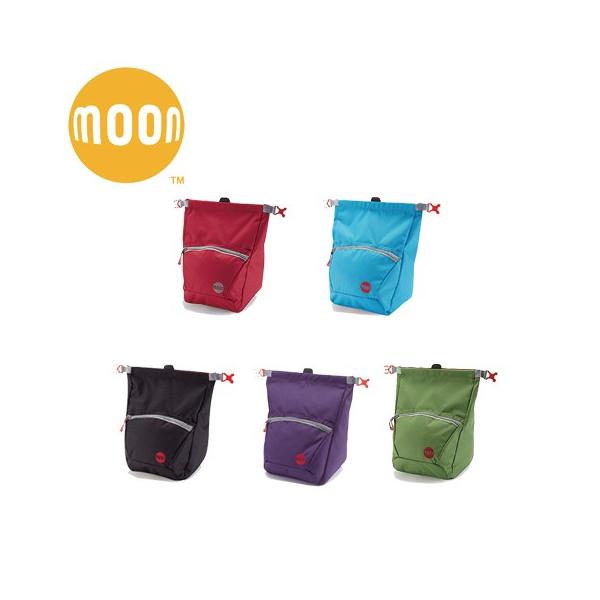 MOON BOULDERING CHALK BAG 2020 | ムーン ボルダリング チョーク バック 2020新色追加！MOON定番ボルダリングチョークバック。フロントにはジップタイプのポケットと大小様々なブラシホルダー。クライミングに...