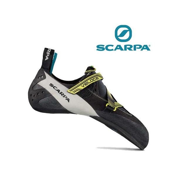 SCARPA VELOCE／スカルパ ヴェローチェ快適性とパフォーマンス、相反する性能のバランスを追求したインドアクライミングモデル。薬指と小指にゆとりを設け、爪先への圧迫感を軽減させることで、長時間のセッションでも履き続けられます。ウェー...