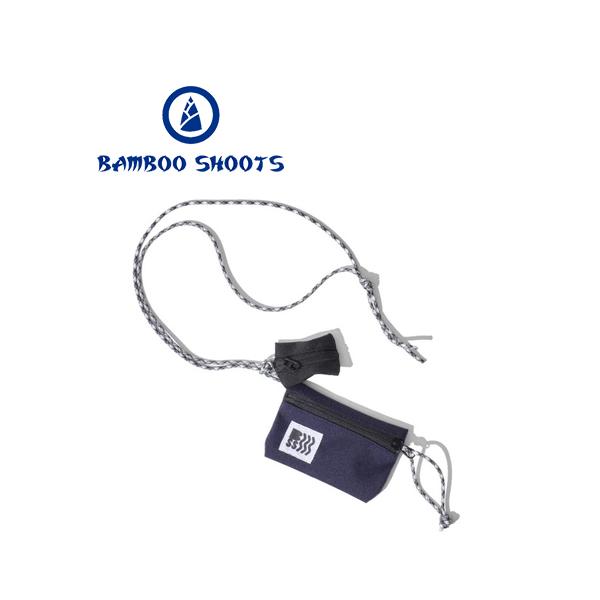 バンブーシュート コインウォレット | BAMBOO SHOOTS COIN WALLET首から下げて使えるコインウォレットカードや鍵、コイン等を収納可能な大小二つのウォレットセット。単体でウォレットとして使用できるだけでなく、付属のループ...
