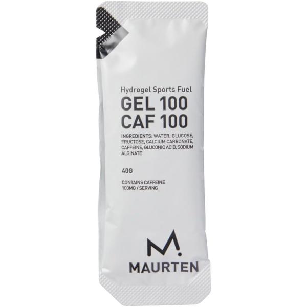 GEL100にカフェインが入って新登場！注意力を高め、知覚にかかる労力を軽減すると示されているカフェイン配合効果的なレベルのカフェインと多くのエネルギーを含む本物のジェル1パックで25グラムの炭水化物