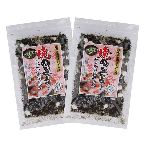 高級魚として知られるのどぐろを焼いて細かく砕いたものを使用した、贅沢で風味豊かなお味噌汁の具です。乾燥わかめ、国産あおさ、乾燥ねぎ、焼き麩入り。水戻し不要で、沸騰した出し汁に本品を適量(1人前約2〜3g)を入れ少し煮込んだあと、味噌を溶かし...