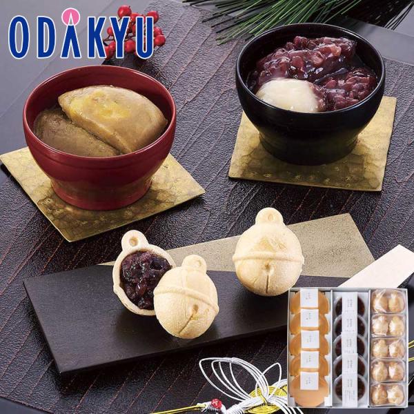 賞味期間：30日内容：鈴乃最中おてづめ×5組、かの実 栗×2、かの実 小豆×3（カタログ番号：0224）