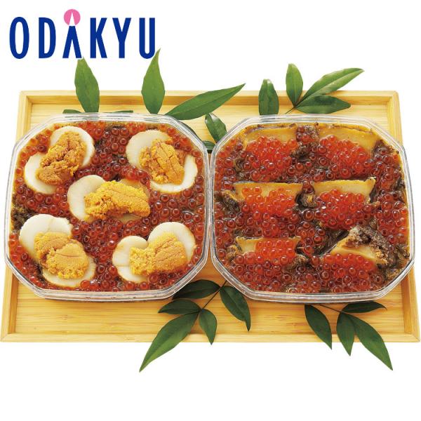 賞味期間：冷凍180日内容：三陸海宝漬、うに海宝漬各350g（カタログ番号：0325）