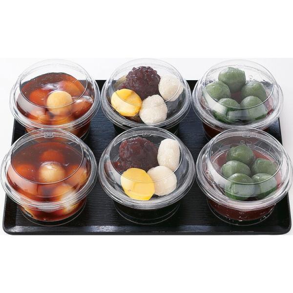 賞味期間：冷凍30日内容：焙じ茶ゼリー、ひと口みたらし、よもぎ善哉×各2（カタログ番号：0095）