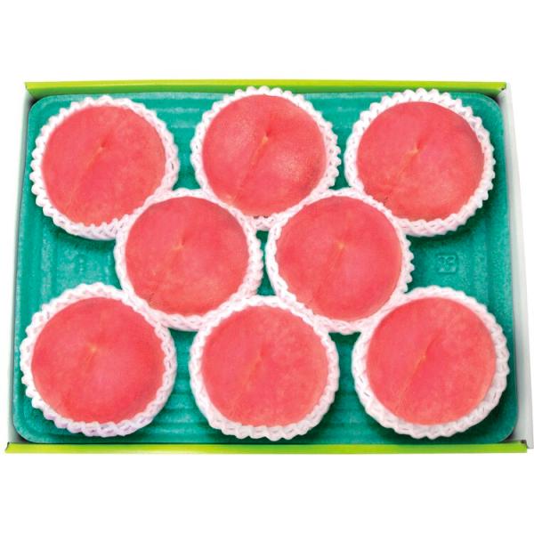 内容：桃×7〜8（計約1.7kg）／山梨または福島産（カタログ番号：0881）