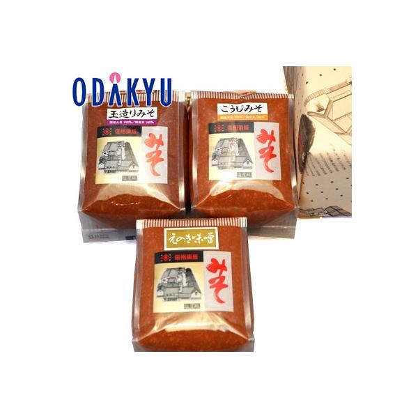 加工地：長野県須坂市内容：えのき味噌１kg、こうじ味噌１kg、玉造味噌１kg賞味期限：製造より常温12ヶ月
