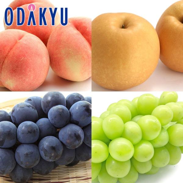 産地：もも（福島県産他）、なし（茨城県産他）、ぶどう（山梨県産他）重さ：約2.2kg等級：もも・梨：秀クラス（16〜18玉サイズ）ぶどう：秀クラス（2Lサイズ）内容：福島県産他もも×3玉茨城県産他梨×2玉山梨県産他種なし巨峰×1房山梨県産他...
